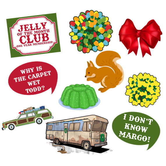 christmas vacation Props, Chrismast Props, Chrismast Photo | Inspire Uplift