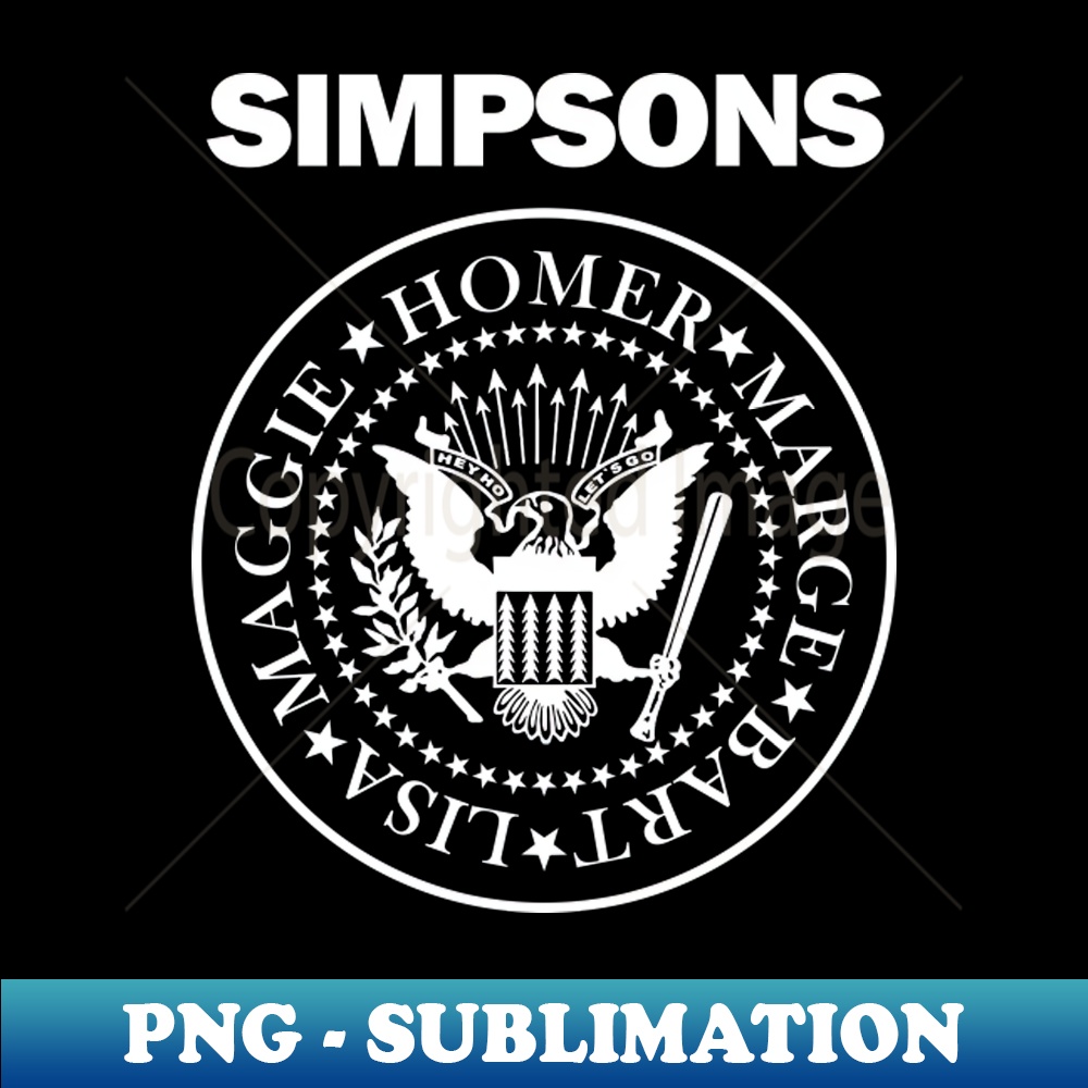Rock N Roll x The Simpsons - Exclusive Sublimation Digital F | Inspire ...