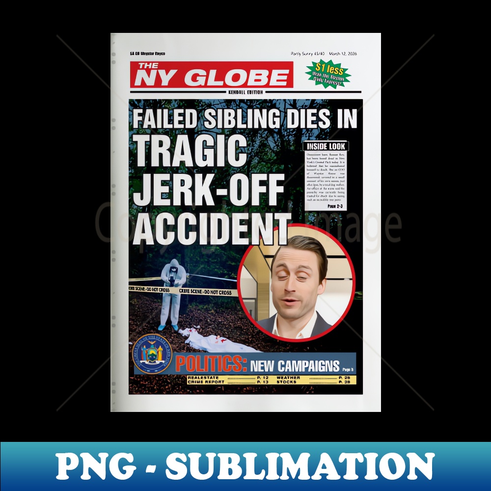 Roman Roy Headline - Special Edition Sublimation PNG File - | Inspire ...