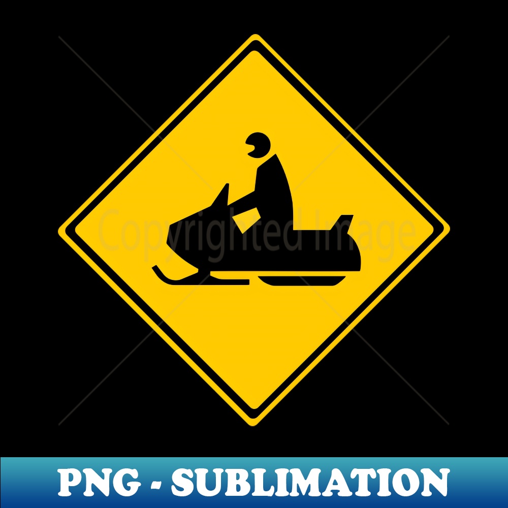Road Snowmobile Warning Sign Snow Winter - PNG Transparent S - Inspire ...