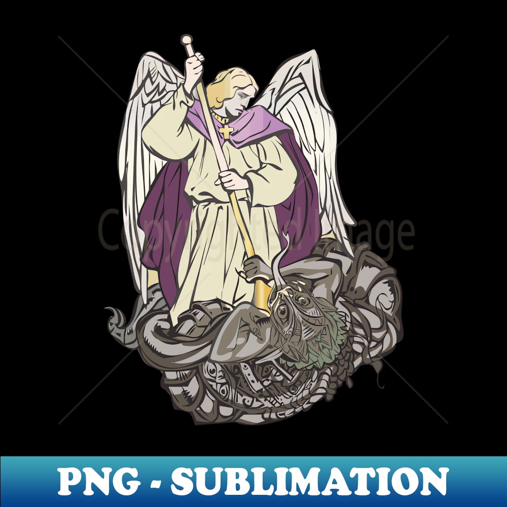 Saint Michael The Archangel - PNG Transparent Sublimation De | Inspire ...