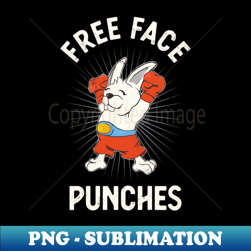 Free Face Punches Fun Boxing Rabbit - Premium Sublimation Di | Inspire ...