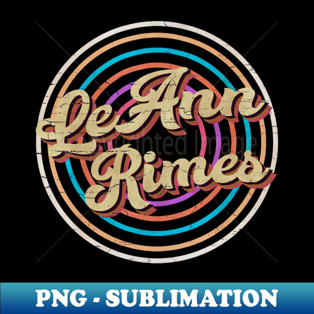 vintage circle line color LeAnn Rimes - Exclusive PNG Sublim | Inspire ...