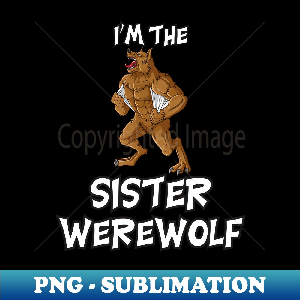 Sister Werewolf Halloween Matching Family Costume - Instant | Inspire ...