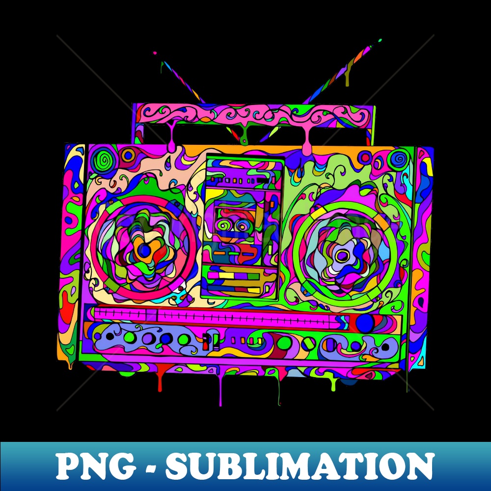 Pink Boom Box - Professional Sublimation Digital Download - | Inspire ...