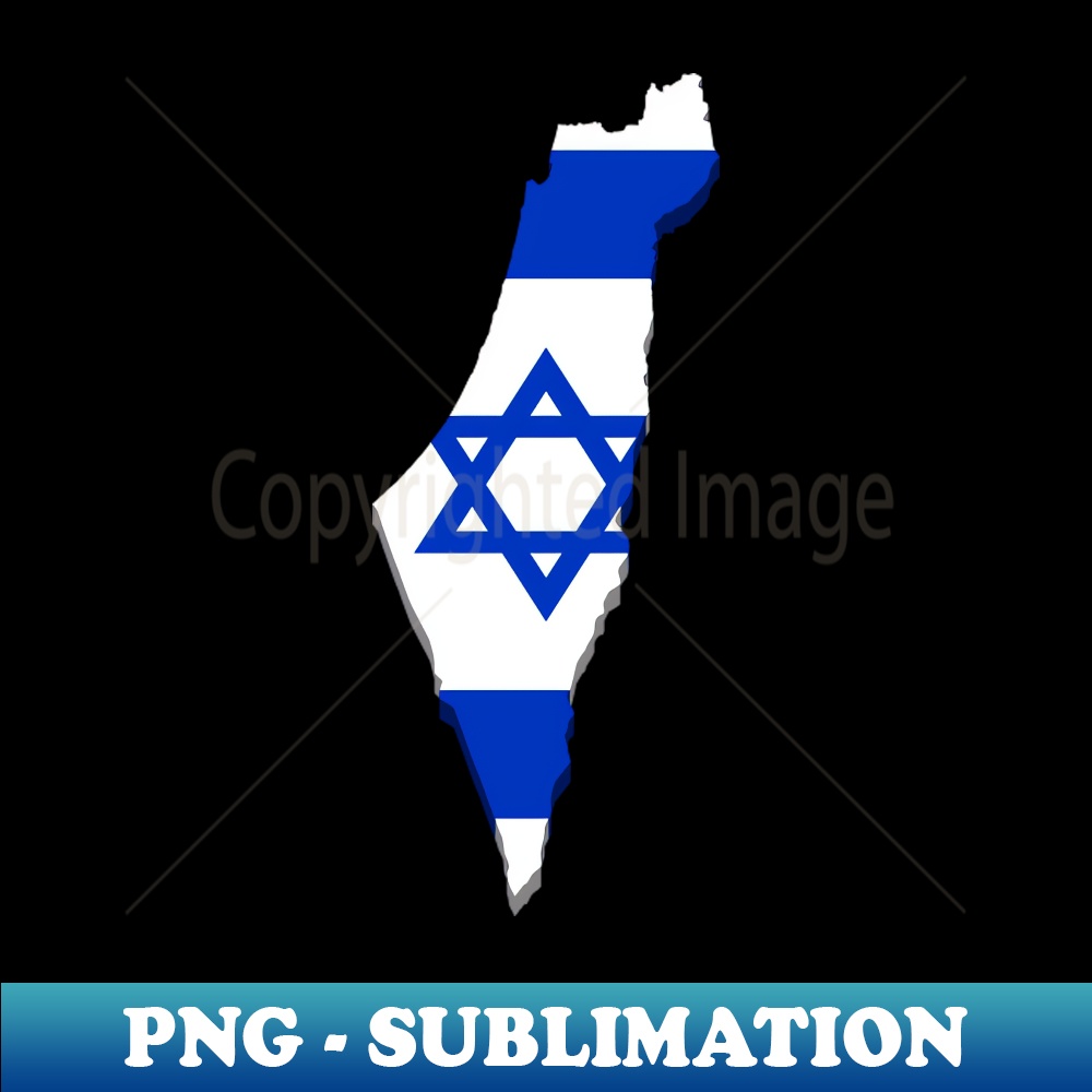 Israel map design - Professional Sublimation Digital Downloa | Inspire ...