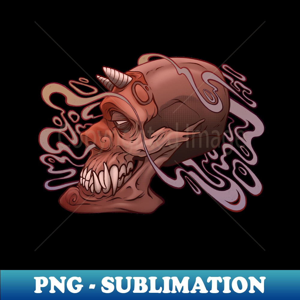 Japanese Skull - Professional Sublimation Digital Download - | Inspire ...