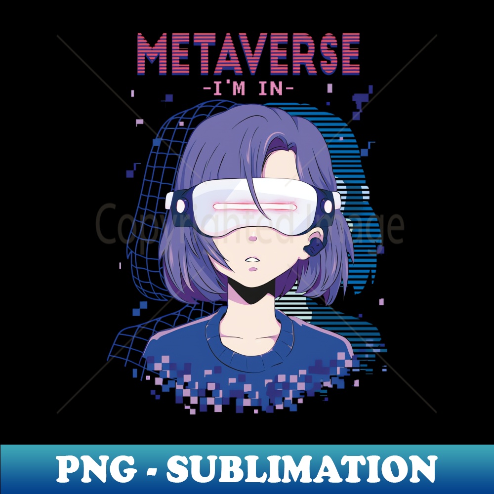 Metaverse Im In Metaverse Virtual Reality Anime Girl - Exclu - Inspire ...