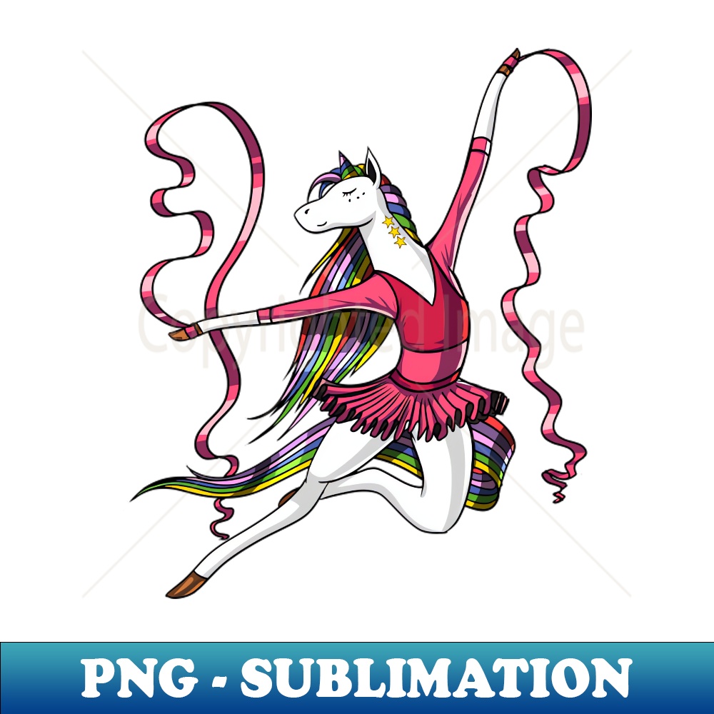 Unicorn Gymnastics - PNG Transparent Sublimation File - Unlo | Inspire ...