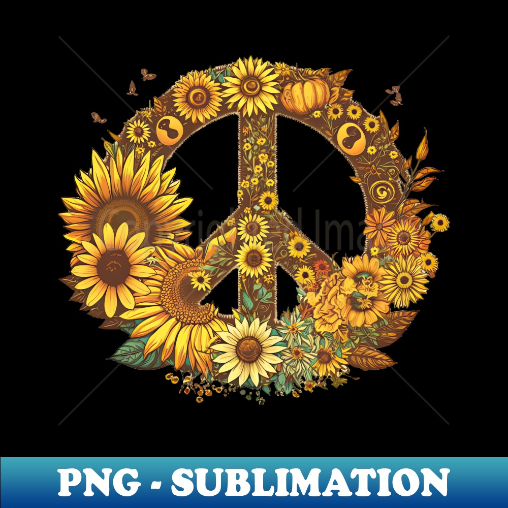 Peace Daisy - Exclusive Sublimation Digital File - Unleash Y | Inspire ...