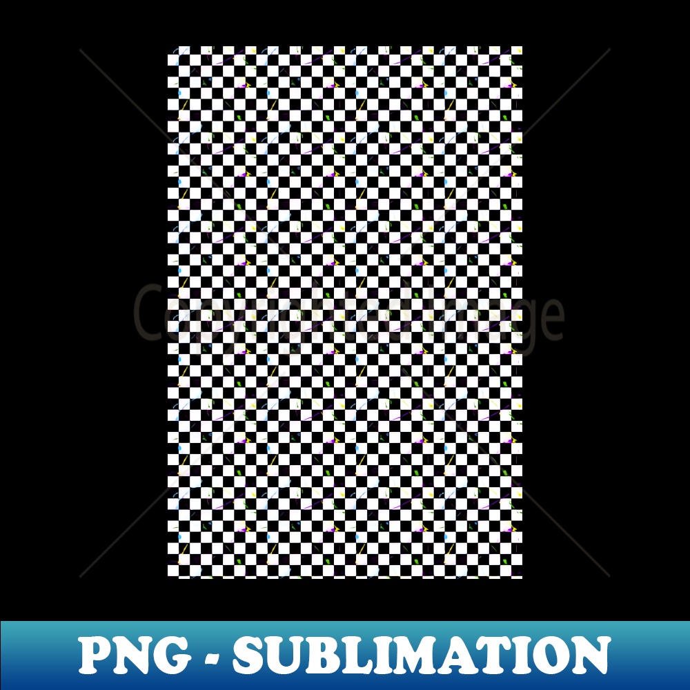 80s splater paint checkerboard - Aesthetic Sublimation Digit | Inspire ...