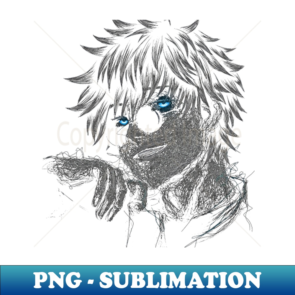 gojo - PNG Transparent Sublimation Design - Perfect for Pers | Inspire ...