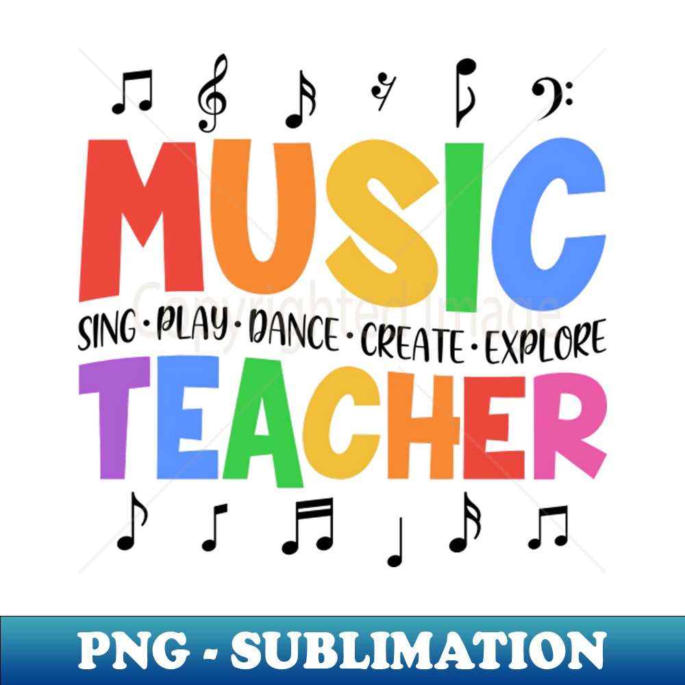 Music Teacher Sing Play Dance Create Explore Teaching Music | Inspire ...