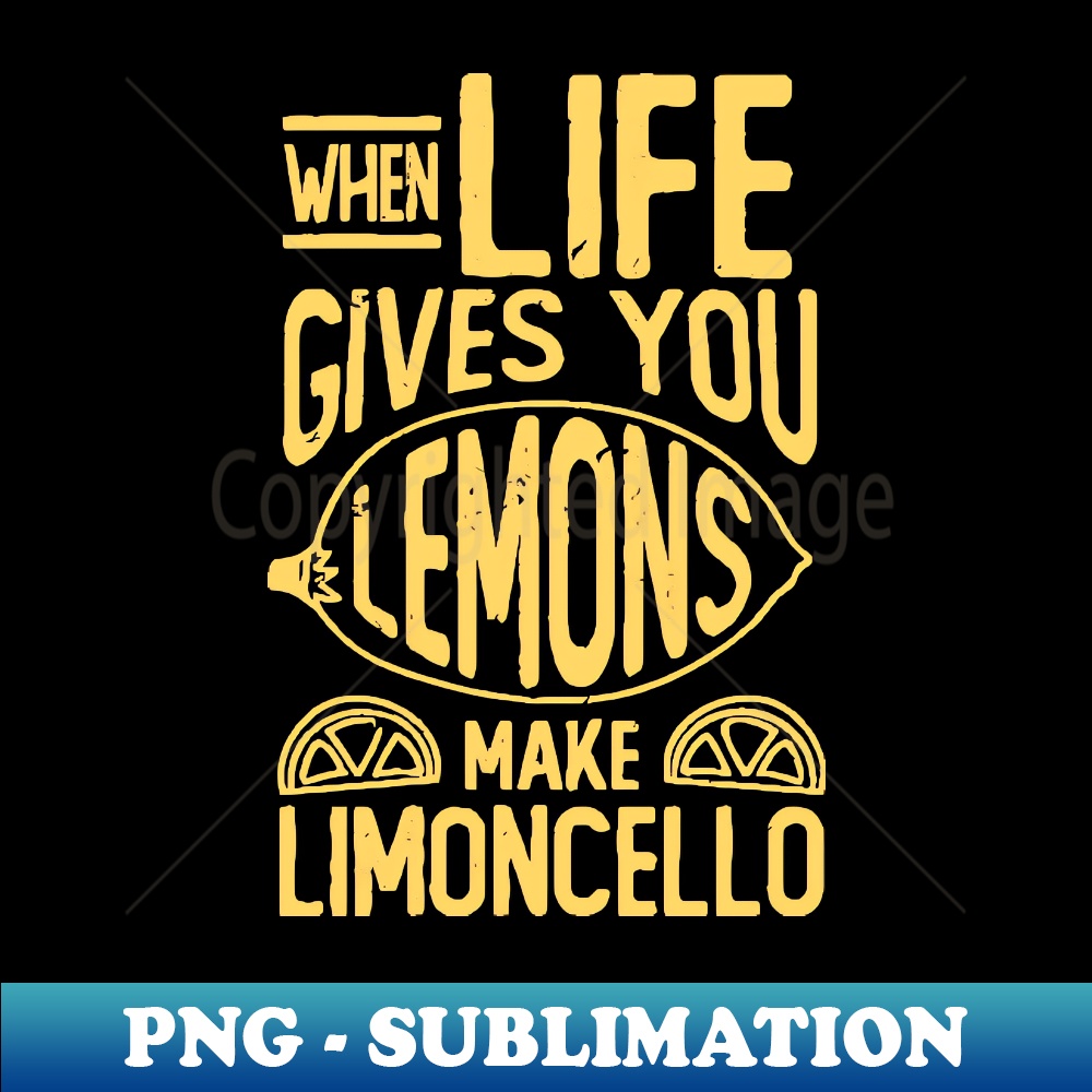 Limoncello - Sublimation-Ready PNG File - Revolutionize Your | Inspire ...