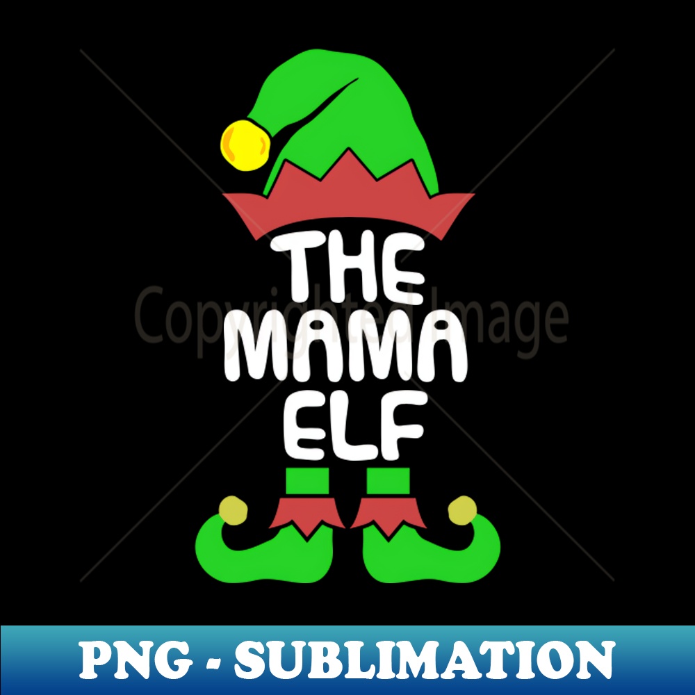 Mama Elf Matching Family Group Christmas Party Pajama - Spec | Inspire ...