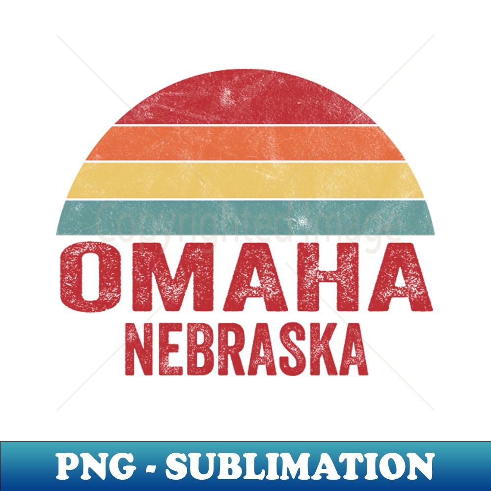 Omaha Nebraska - High-Resolution PNG Sublimation File - Enha - Inspire ...