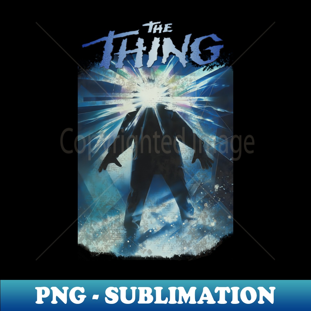 The Thing 1982 Retro Style - High-Resolution PNG Sublimation | Inspire ...