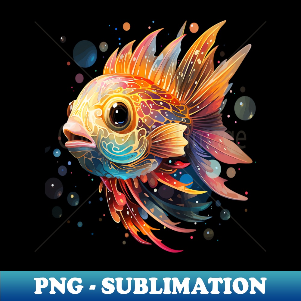 Puffer Fish Rainbow - Unique Sublimation PNG Download - Boos | Inspire ...