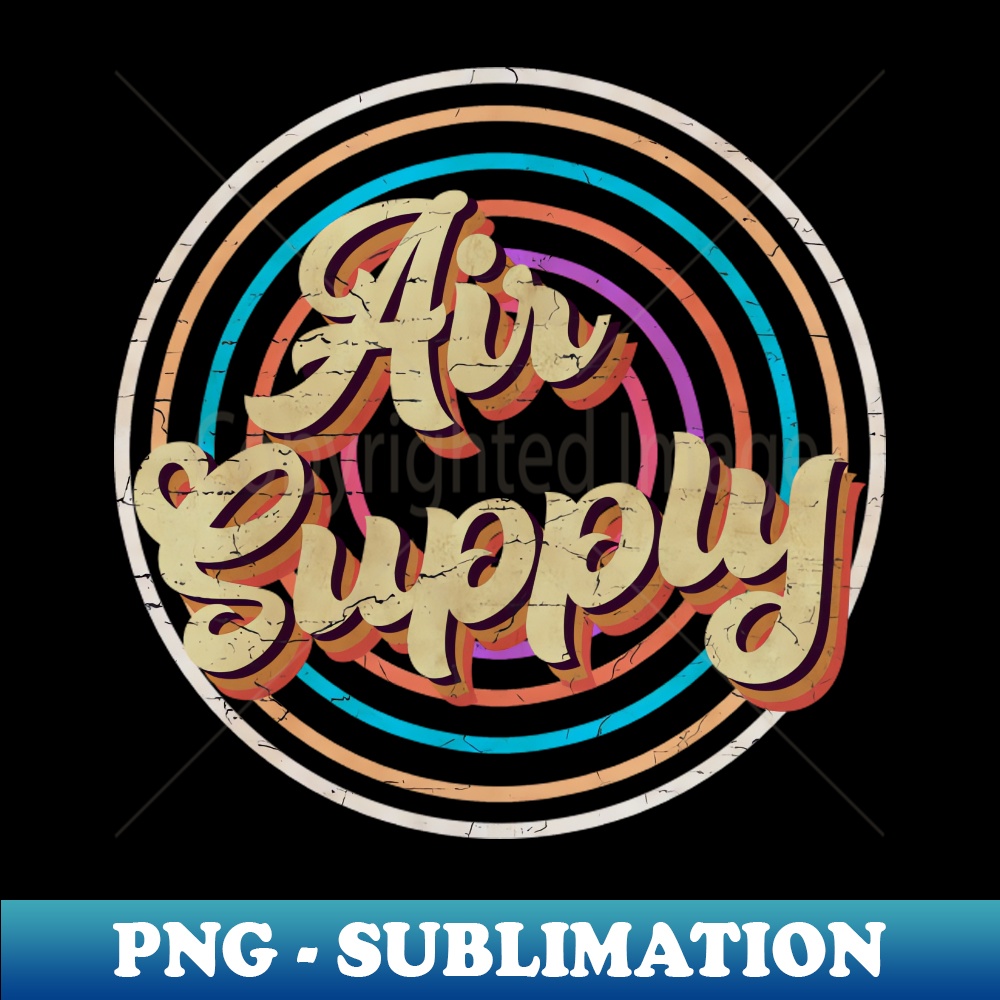 vintage circle line color Air Supply - High-Resolution PNG S | Inspire ...