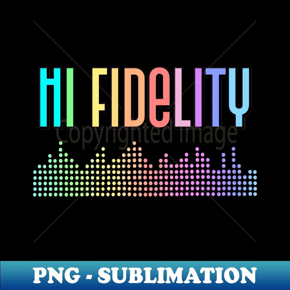 Music High Fidelity Equalizer Bars - PNG Transparent Sublima - Inspire ...