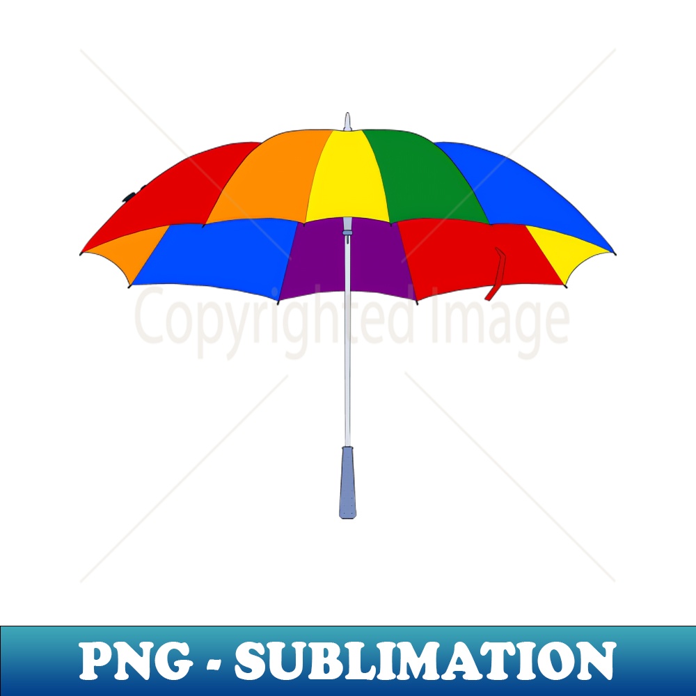Adorable colorful umbrella - Special Edition Sublimation PNG | Inspire ...