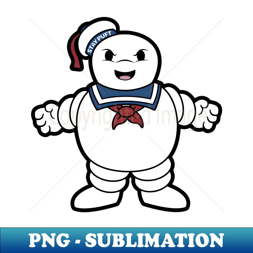 Stay Puft Ghostbusters Chibi - Aesthetic Sublimation Digital | Inspire ...