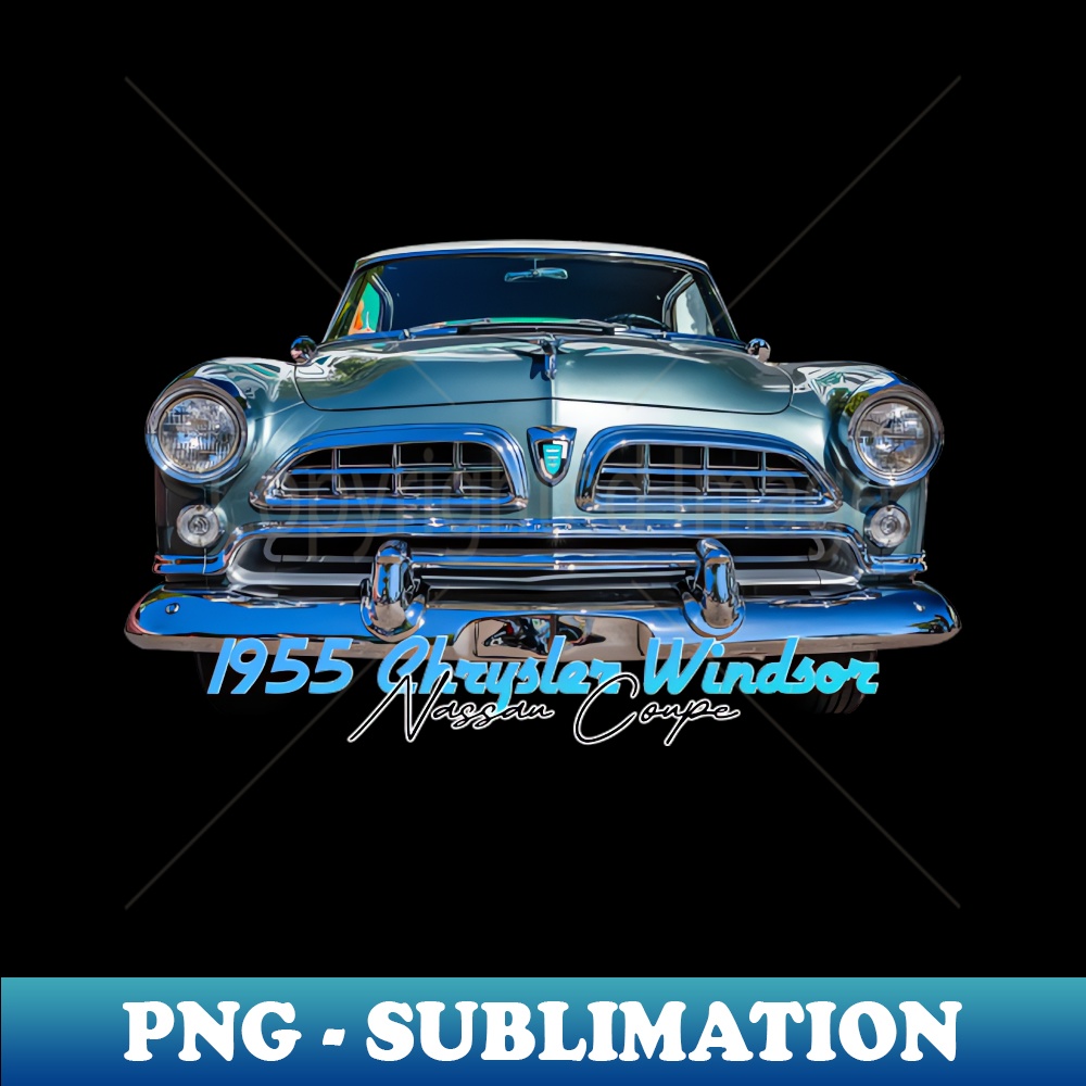 1955 Chrysler Windsor Nassau Coupe - Elegant Sublimation PNG | Inspire ...