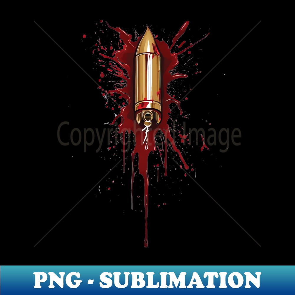 Bloody Bullet Wound - PNG Transparent Digital Download File - Inspire ...