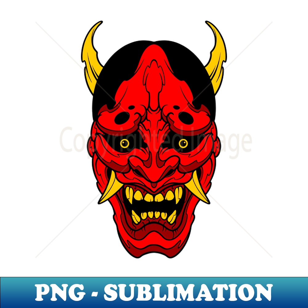 smile oni mask - Exclusive PNG Sublimation Download - Instan | Inspire ...