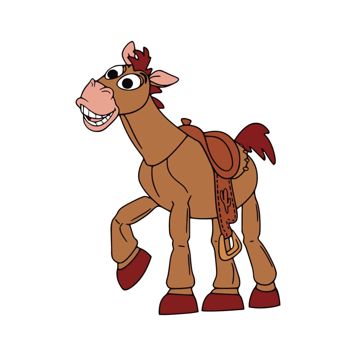 QualityPerfectionUS Digital Download Toy Story Bullseye PN | Inspire Uplift