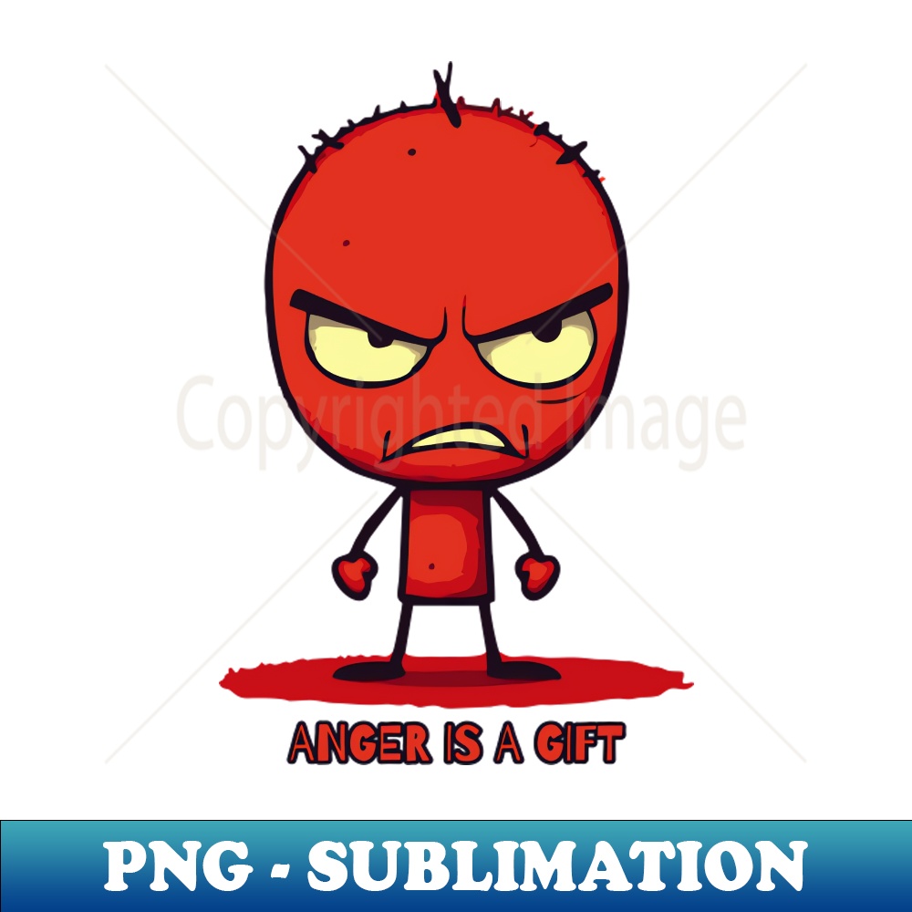 Anger is a Gift Stickman is angry - Artistic Sublimation Dig | Inspire ...
