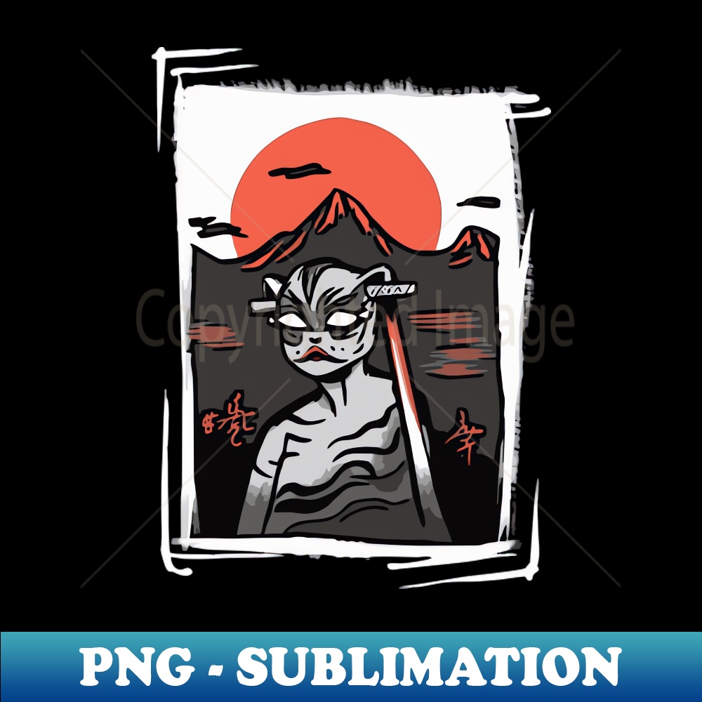 zen cartoons japan cat girl demon - Special Edition Sublimat | Inspire ...