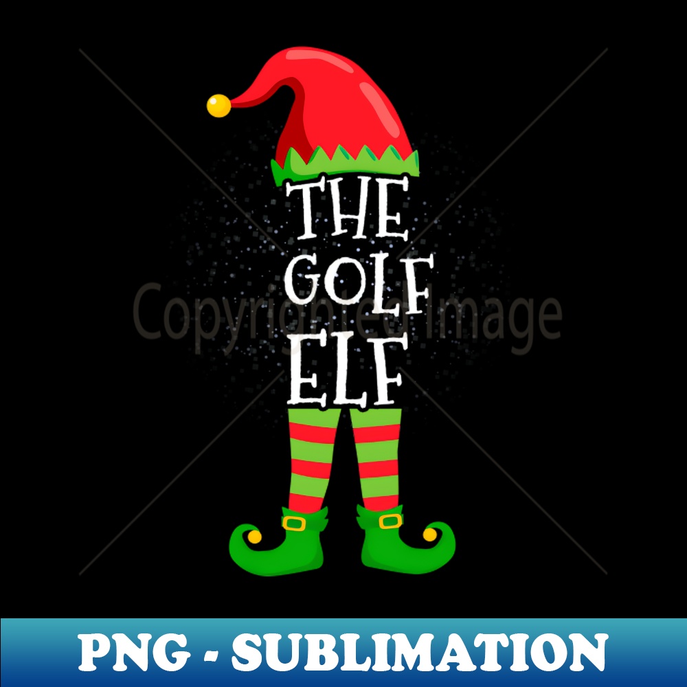 Golf Elf Family Matching Christmas Group Funny Gift - Trendy - Inspire ...
