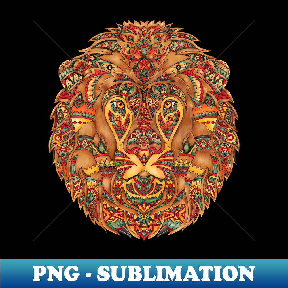 Lion - Signature Sublimation PNG File - Create with Confiden | Inspire ...