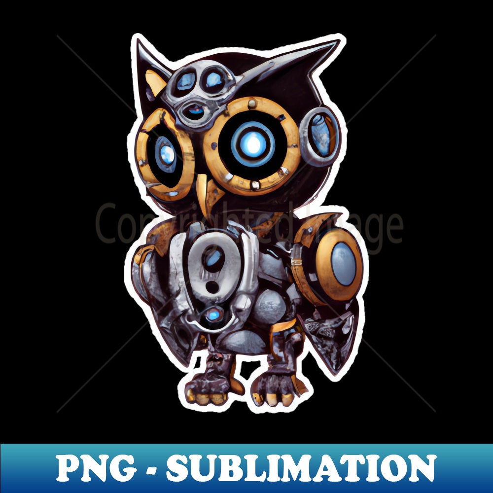 steampunk owl cyberpunk owl owl with armor robo owl - Artist | Inspire ...
