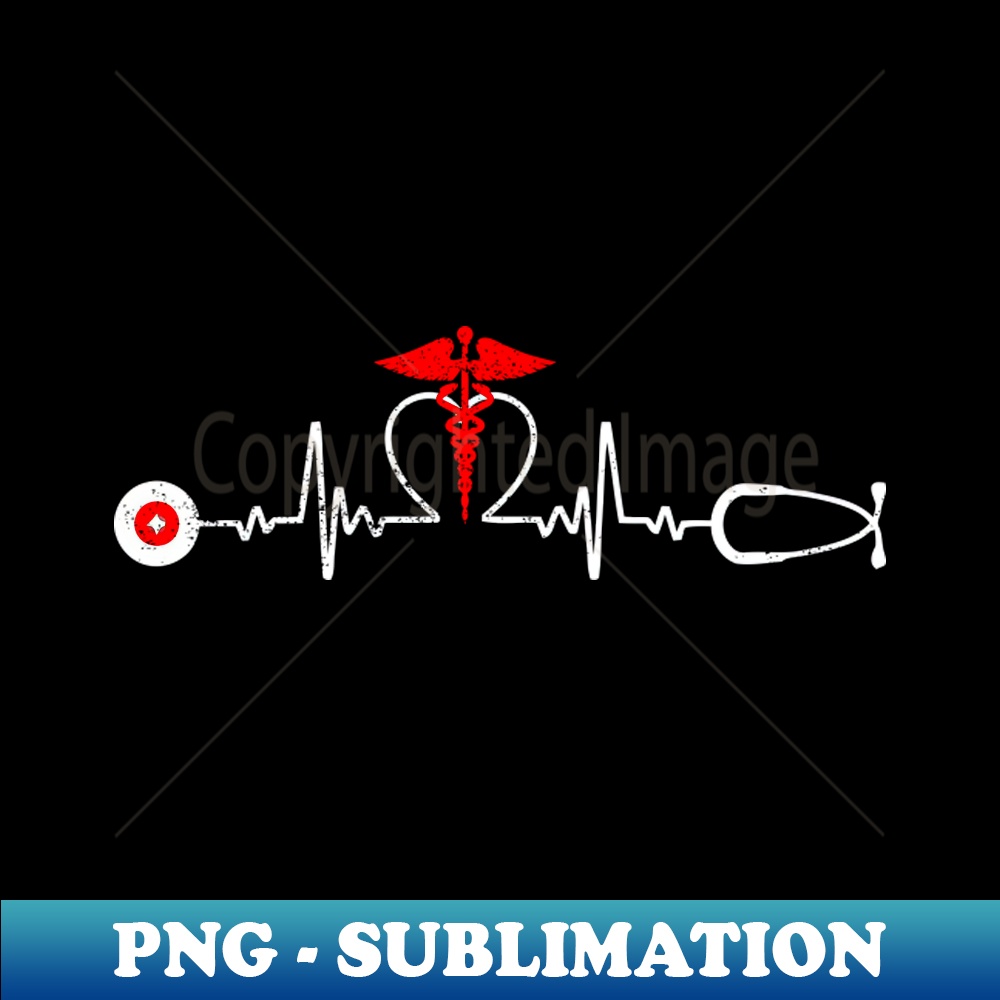 Funny Heart Beats Nurse Nursing Medical - Stylish Sublimatio | Inspire ...