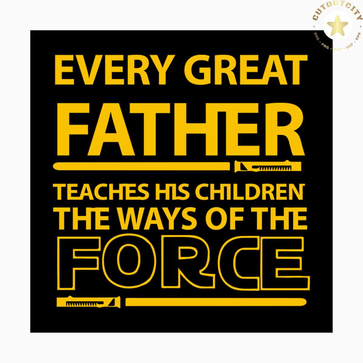 Every great father teaches his children the way of the force | Inspire ...