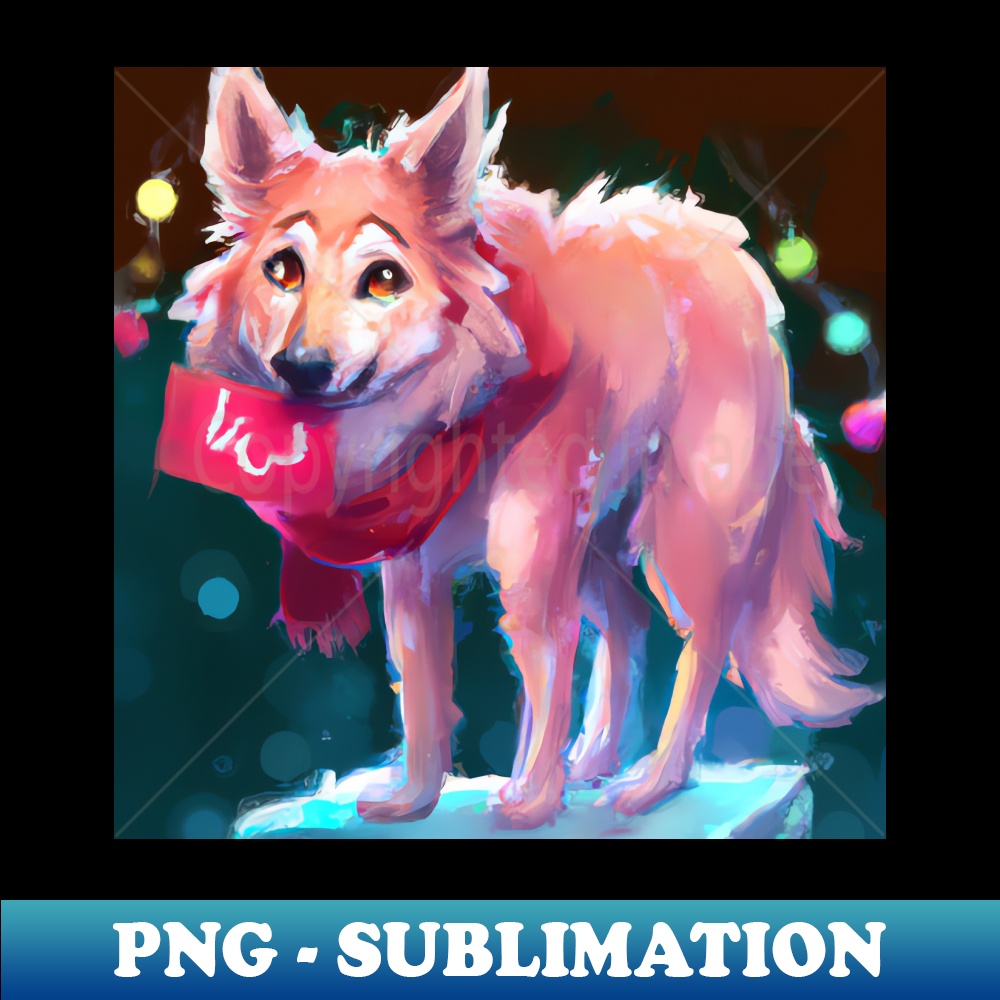 Cute Alpha Wolf Drawing - Trendy Sublimation Digital Downloa | Inspire ...