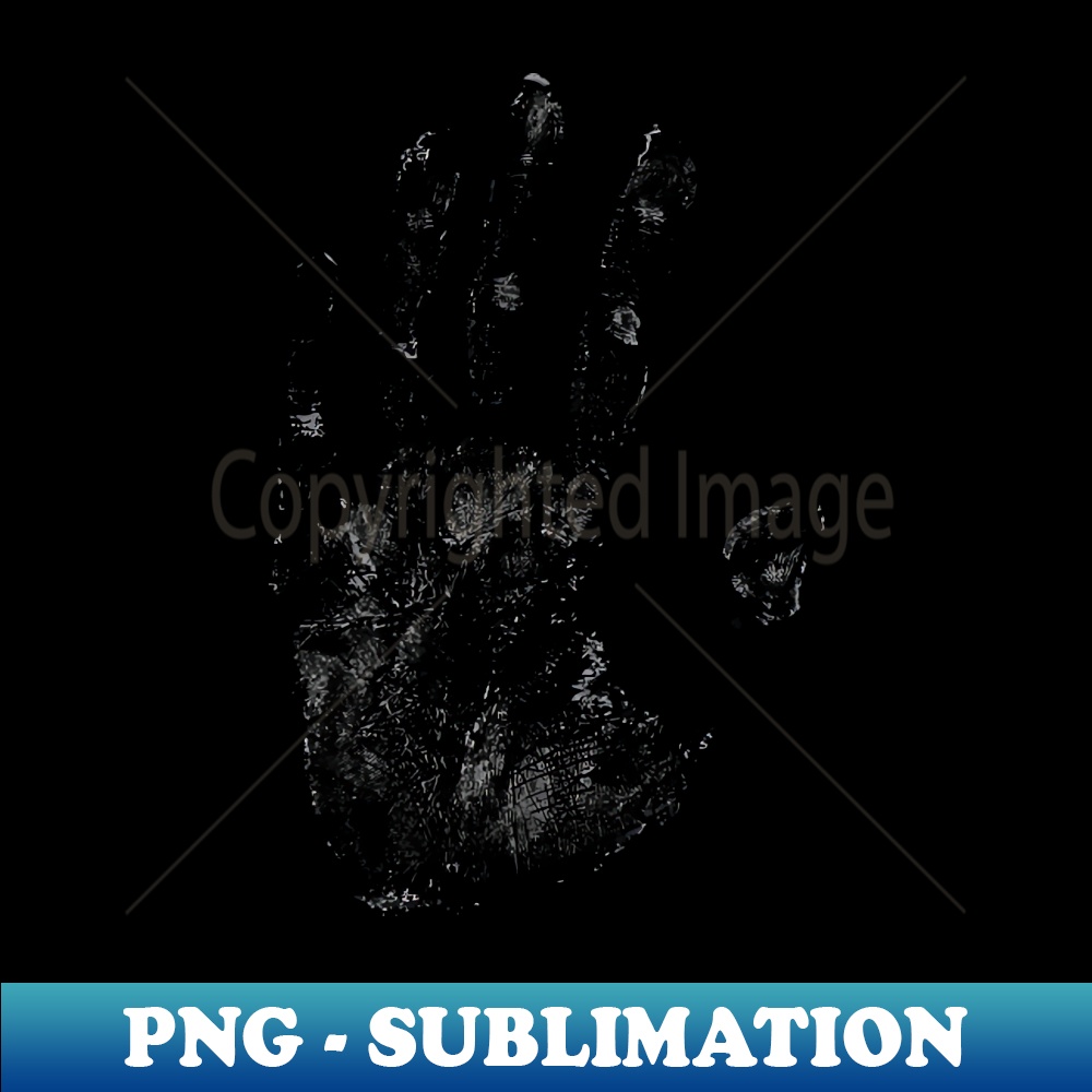 Hand Print - PNG Transparent Sublimation File - Perfect for | Inspire ...