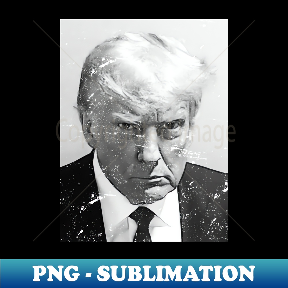 Trump Mugshot - Aesthetic Sublimation Digital File - Stunnin - Inspire ...