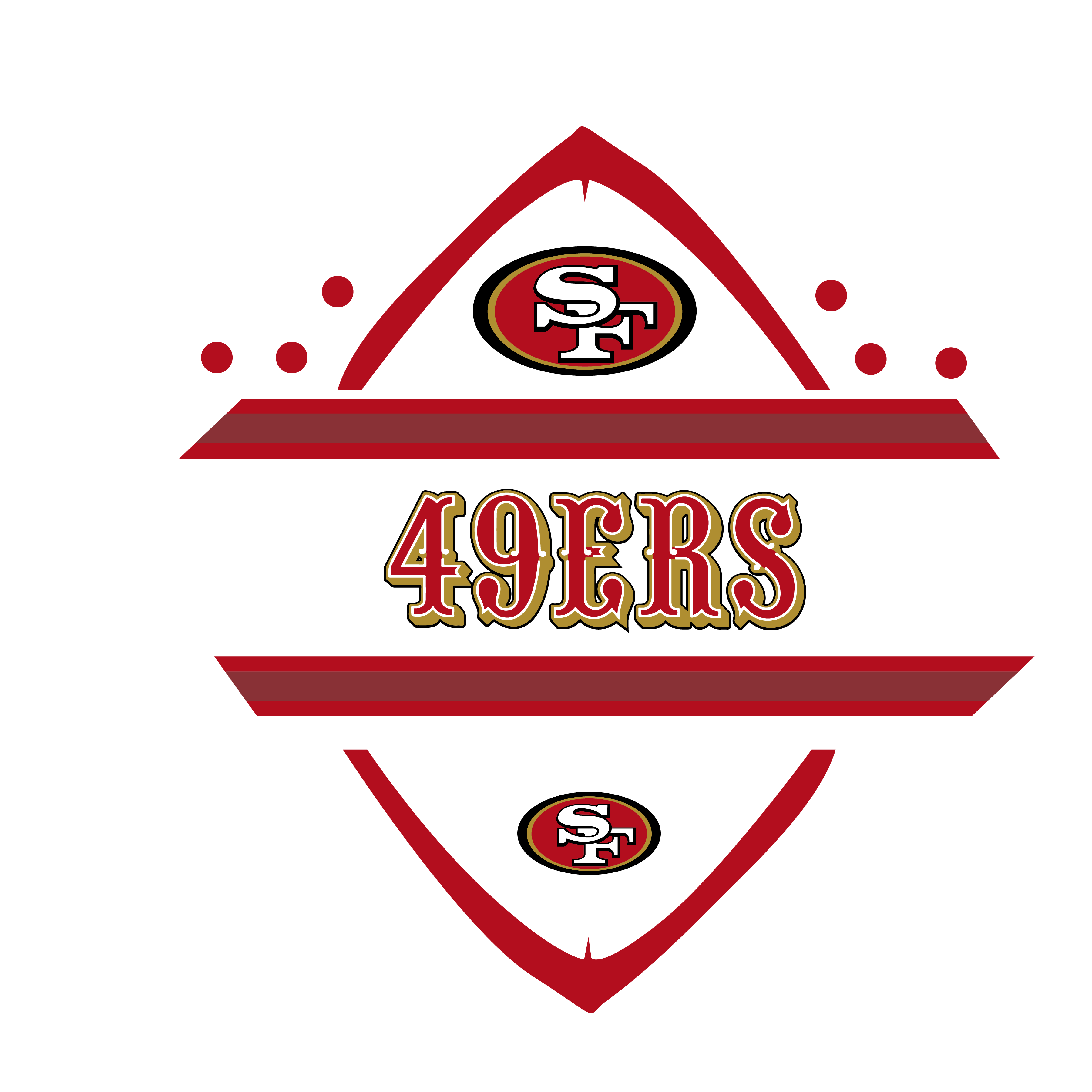 San Francisco 49ers Svg-Sport logo-San Francisco 49ers Png-N | Inspire ...