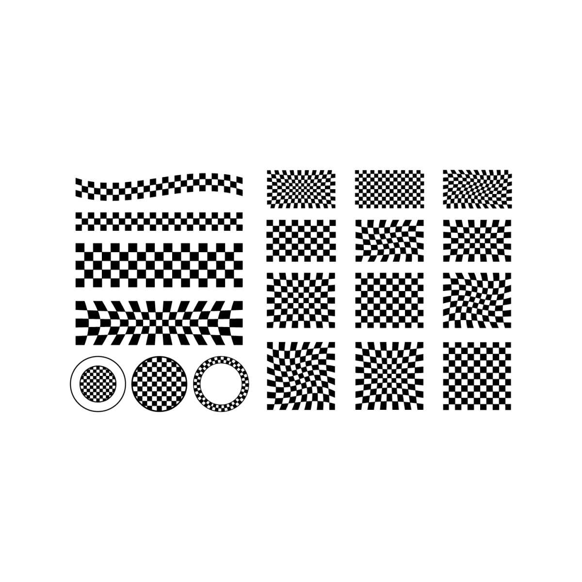 Checkered Bundle SVG, Instant Download, Checkered Pattern Sv | Inspire ...