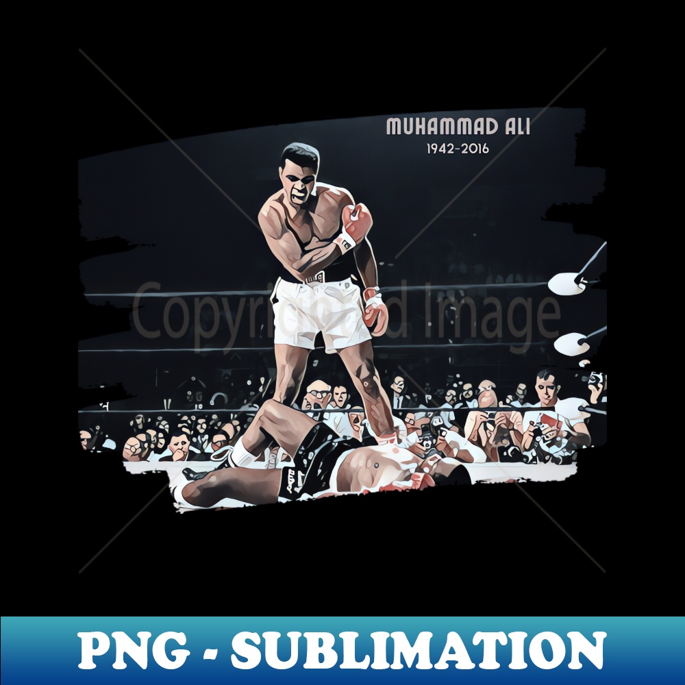 Muhammad Ali - PNG Transparent Sublimation File - Bring Your | Inspire ...