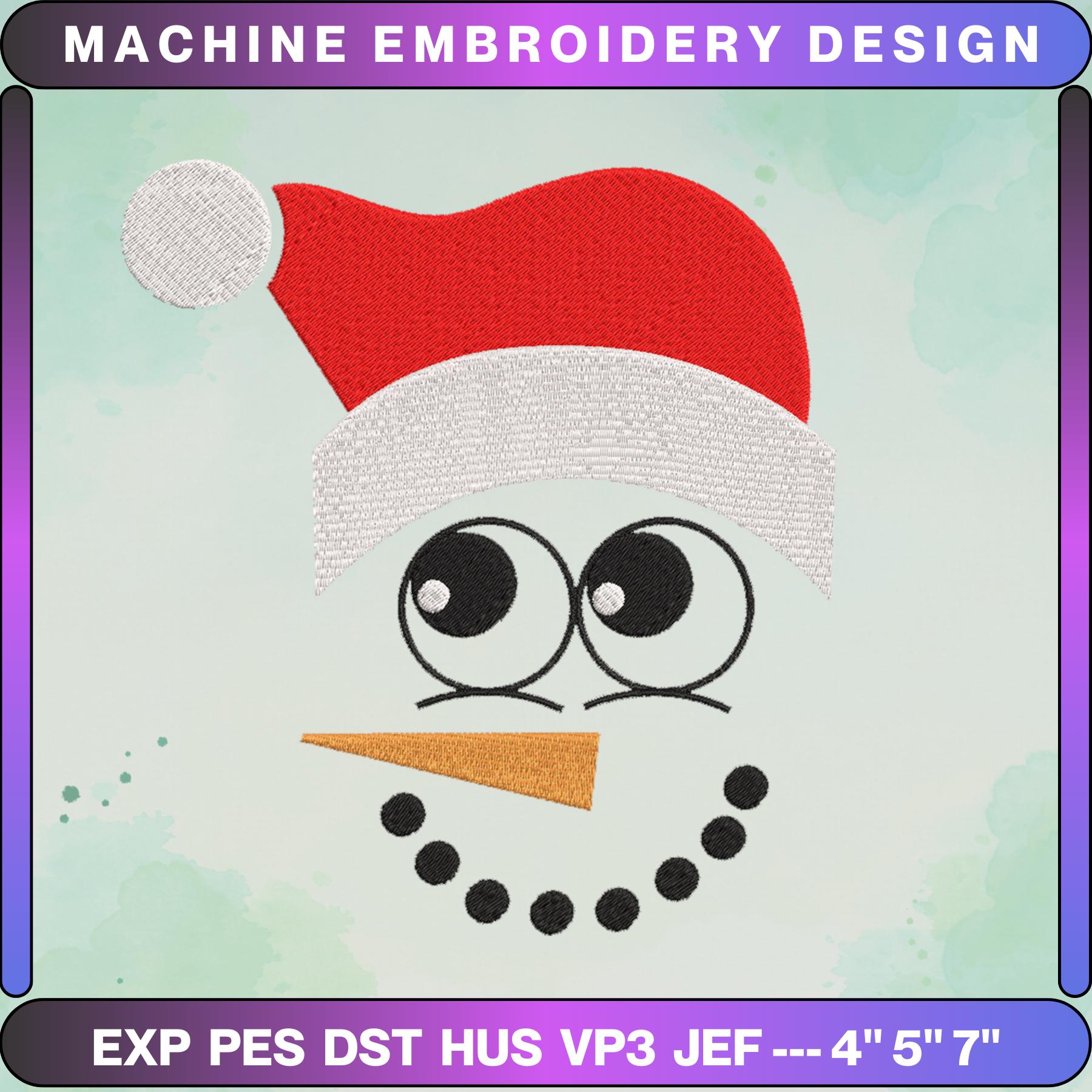 Snowman Custom Embroidery Designs, Christmas Embroidery Desi | Inspire ...