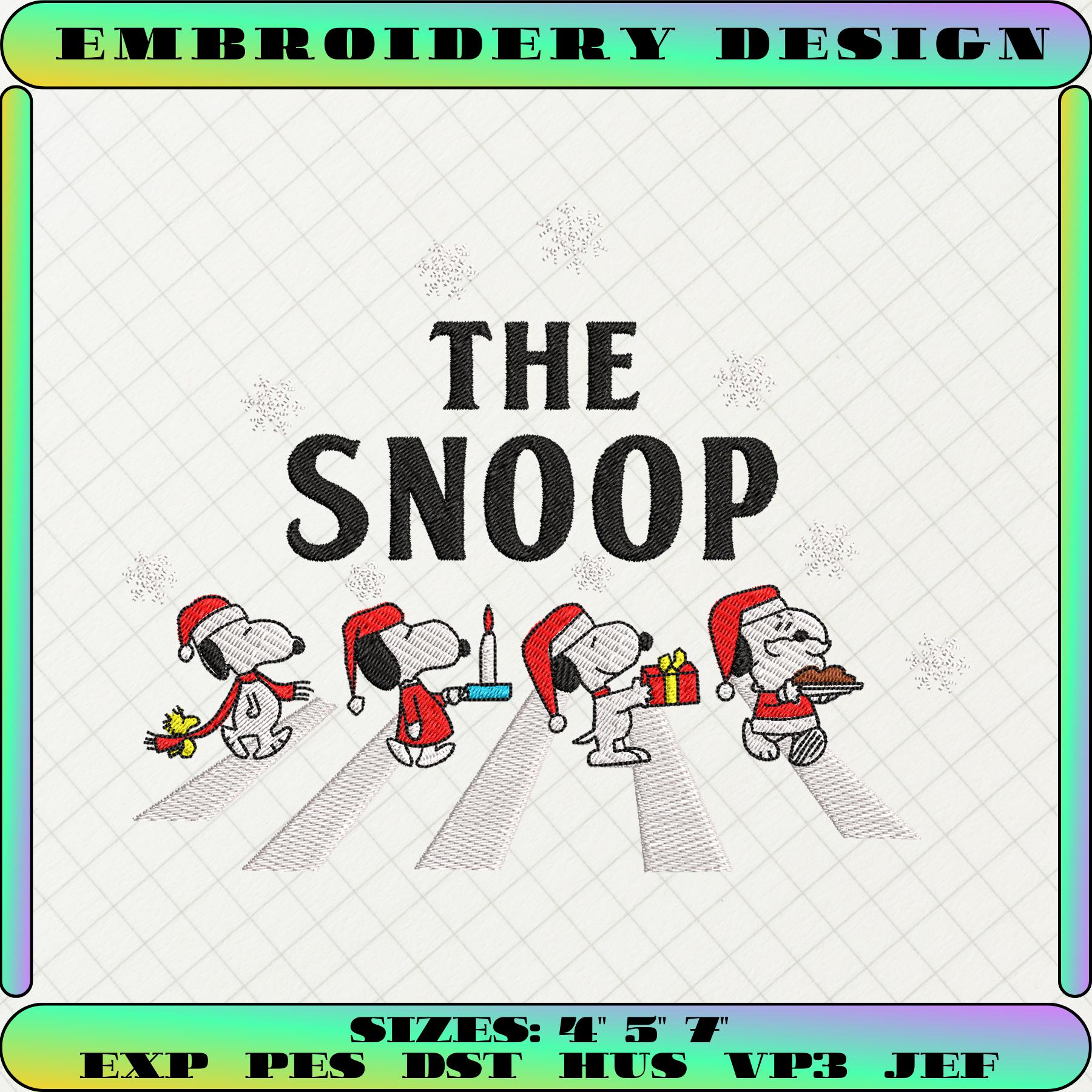 Christmas Embroidery Designs, The Snoop Embroidery Files, Me | Inspire ...