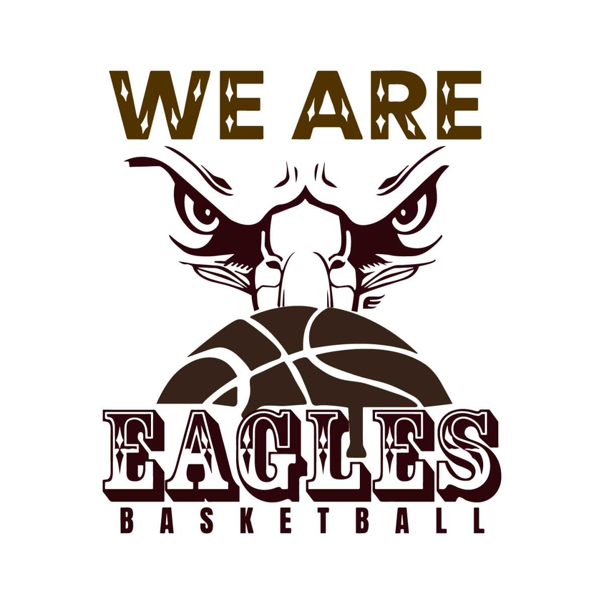 Eagle SVG, We are eagles svg, Eagle png, Eagles basketball s | Inspire Uplift
