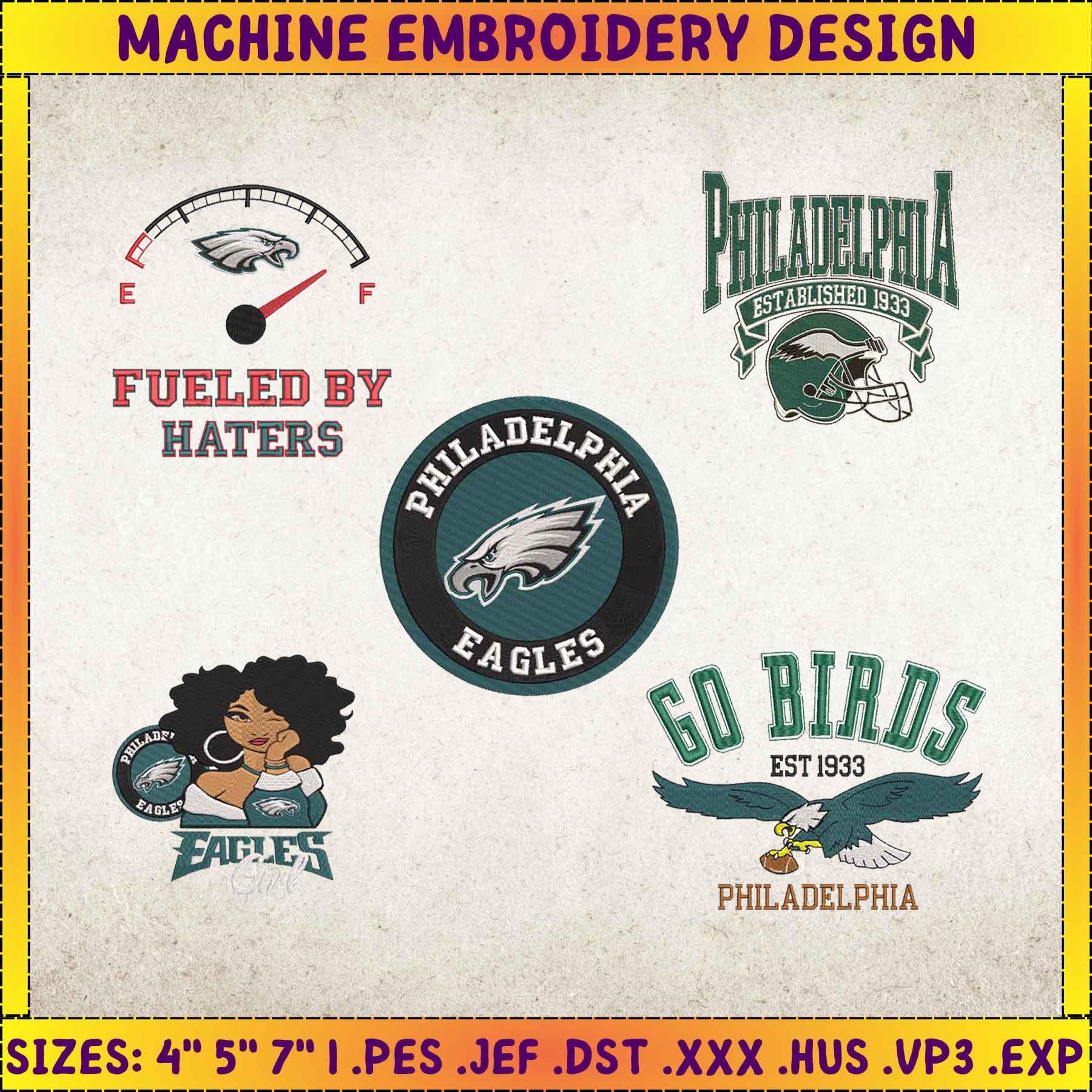 15+ Eagles Football Logo Embroidery Bundle, Famous Football | Inspire ...