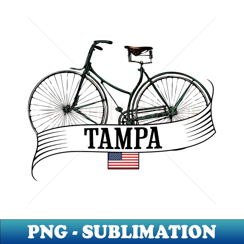 Tampa Florida American Flag Bicycle - Special Edition Sublim | Inspire ...