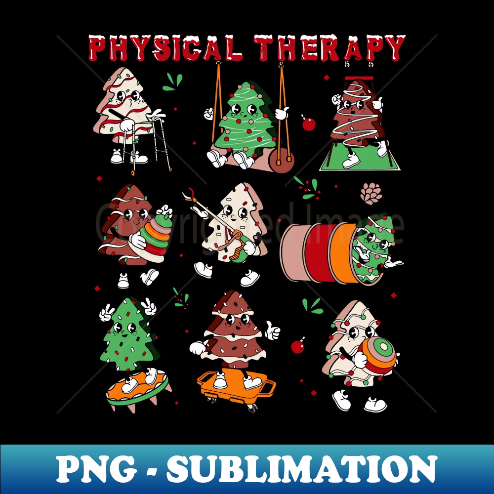 Physical Therapy Christmas Merry Physical Therapist Xmas Phy | Inspire ...