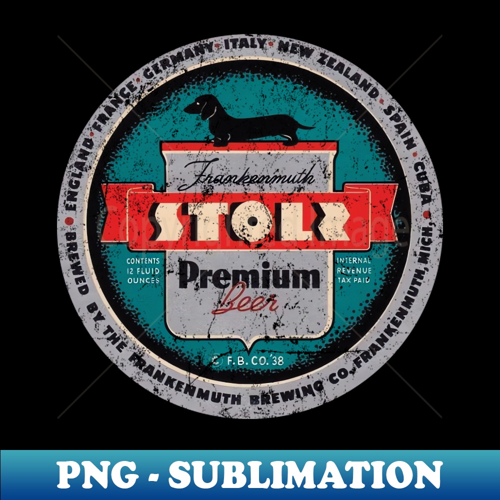 Frankenmuth stolz Premium Beer - Exclusive PNG Sublimation D | Inspire ...